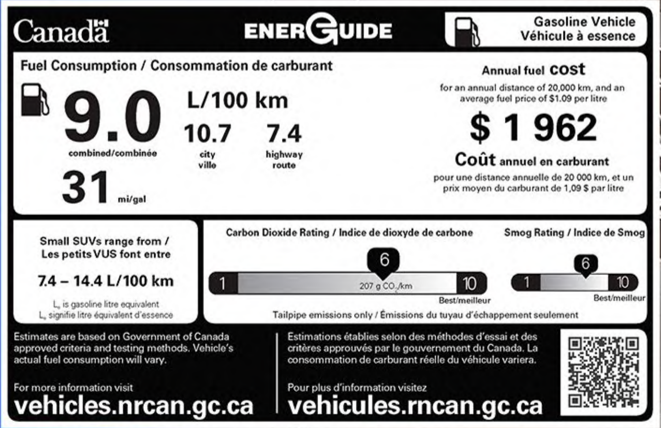 How to Read Fuel Consumption Labels - Electric Vehicle Network